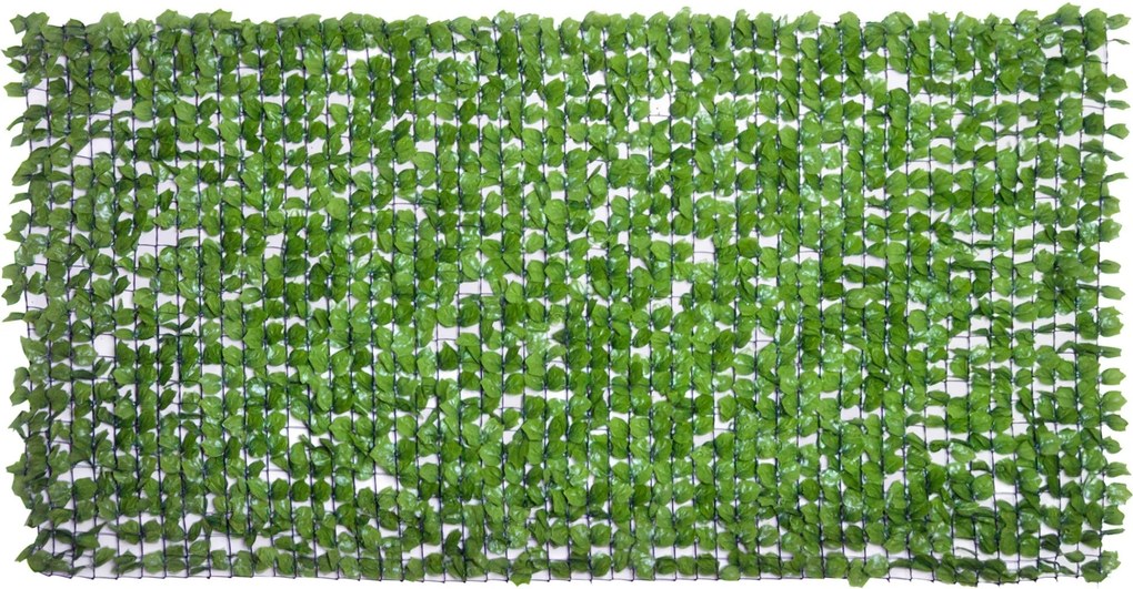Outsunny Umělý živý plot Soukromí Živý plot Terasa Nástěnná dekorace Světle zelená 300 x 150 cm