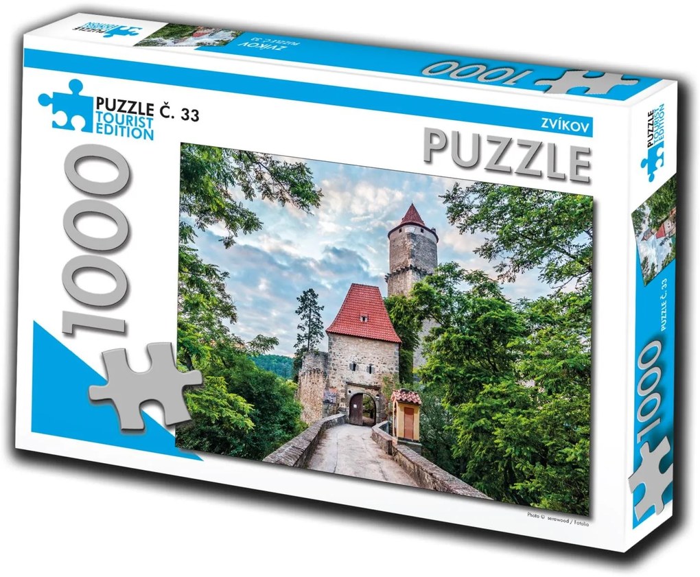 Tourist edition puzzle zvíkov 1000 dílků (č.33)