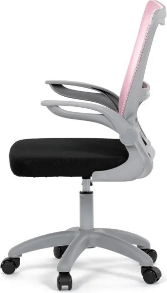 Dětská otočná židle růžová KA-K2008 PINK