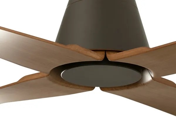 FARO 34106-Stropní ventilátor TYPHOON M hnědá pr. 130 cm IP44 + dálkové ovládání