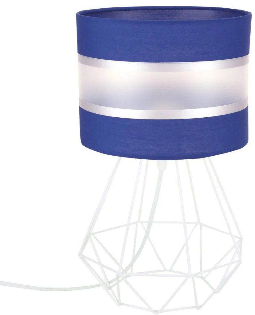 Stolní lampa Elegance, 1x textilní stínítko (výběr ze 6 barev), (výběr ze 3 barev konstrukce), d