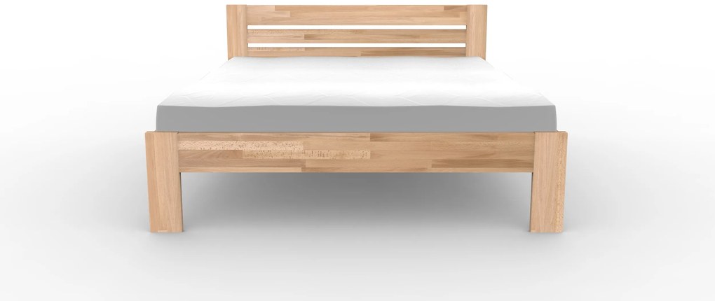 Masivní postel AMANDA - Solwo Design Materiál: Buk cink, Barevne provedení: Olej odstín 104/204, Rozměry a jiná specifikace: 160x200