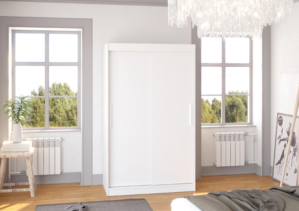 ADRK Furniture Skříň posuvná COLLIN 120 SW-COL-W-120+A016