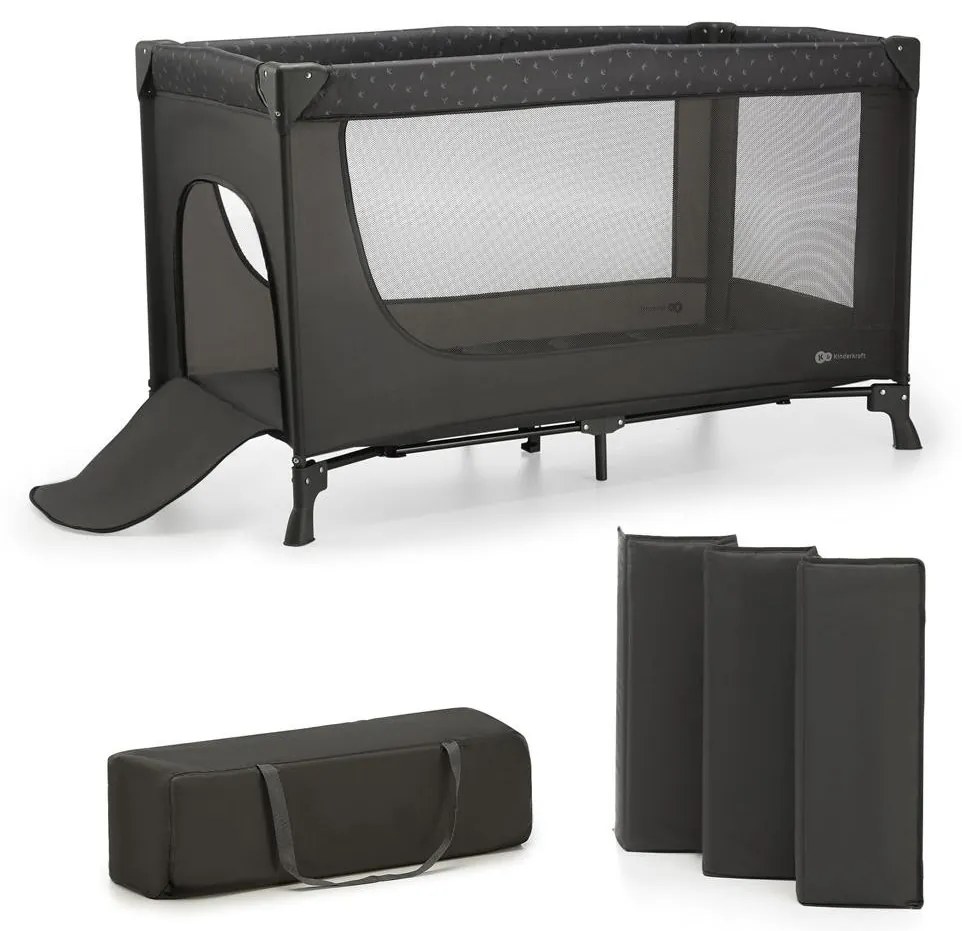 Kinderkraft Postýlka cestovní Joy Light grey