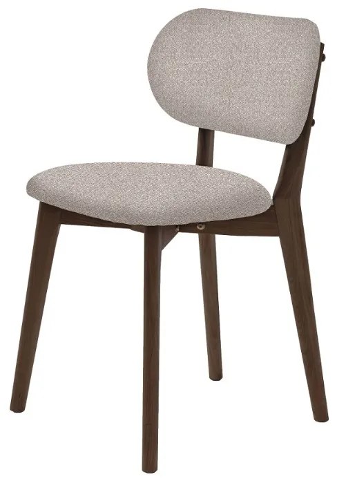 Designová jídelní židle Jaramillo tmavě hnědý dub