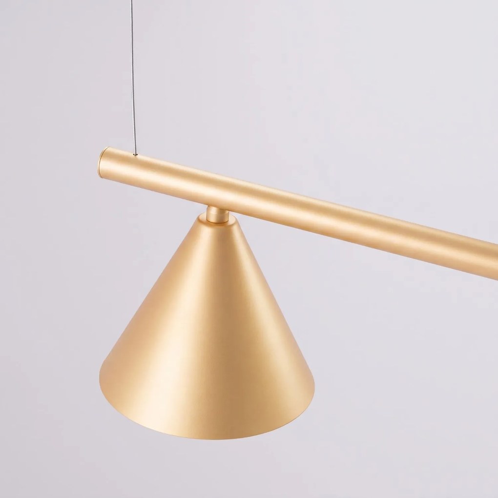 Sollux Lighting Lustr NOX 4L zlatý