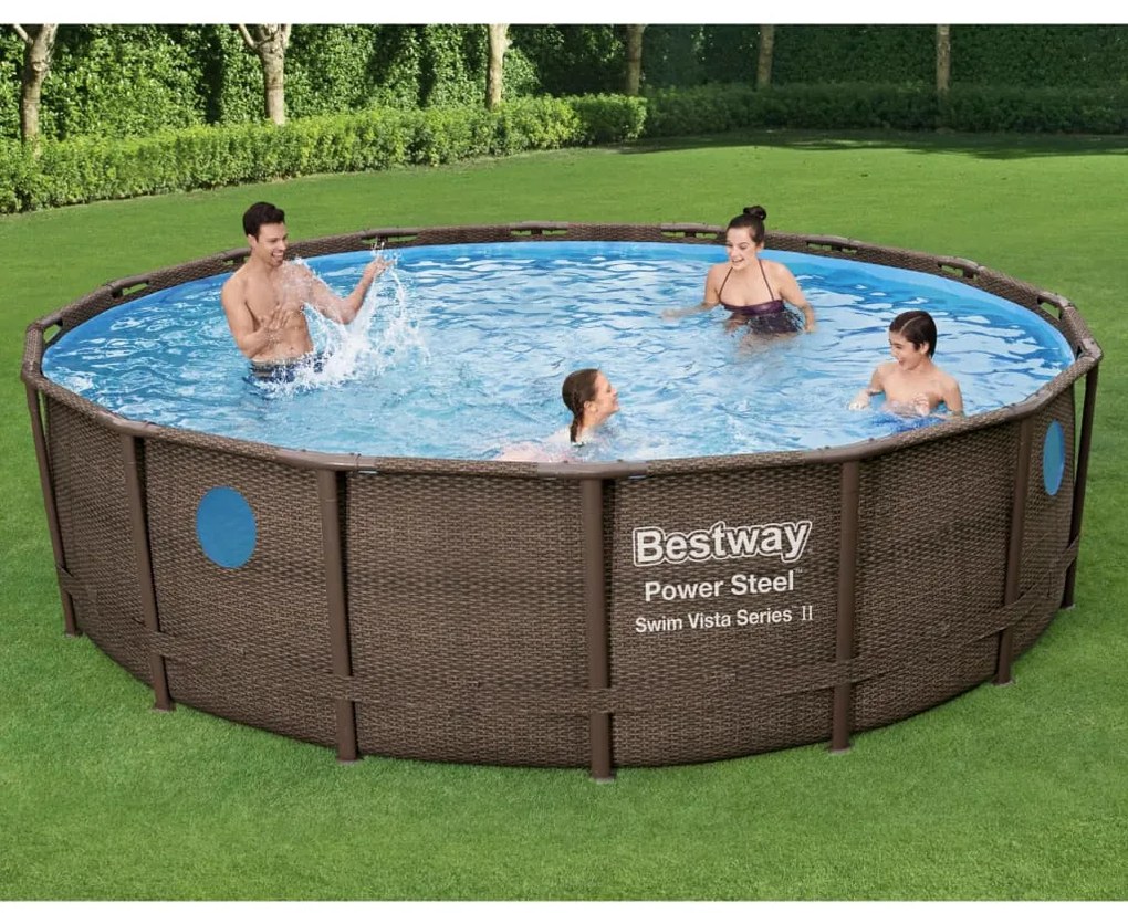 Bestway Power Steel Bazénový set 488 x 122 cm