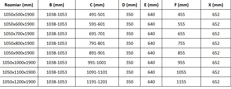 Mexen Roma sprchový kout 105x90cm, 6mm sklo, chromový profil-čiré sklo, 854-105-090-01-00