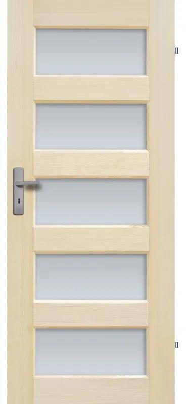 Interiérové dveře Radex dřevěné ISTRIA 5S Šířka dveří: 100 cm, Otvírání dvěří: Pravé