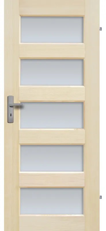Interiérové dveře Radex dřevěné ISTRIA 5S Šířka dveří: 90 cm, Otvírání dvěří: Pravé
