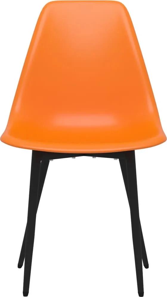 vidaXL Jídelní židle 4 ks PP [338061] Barva: Černá