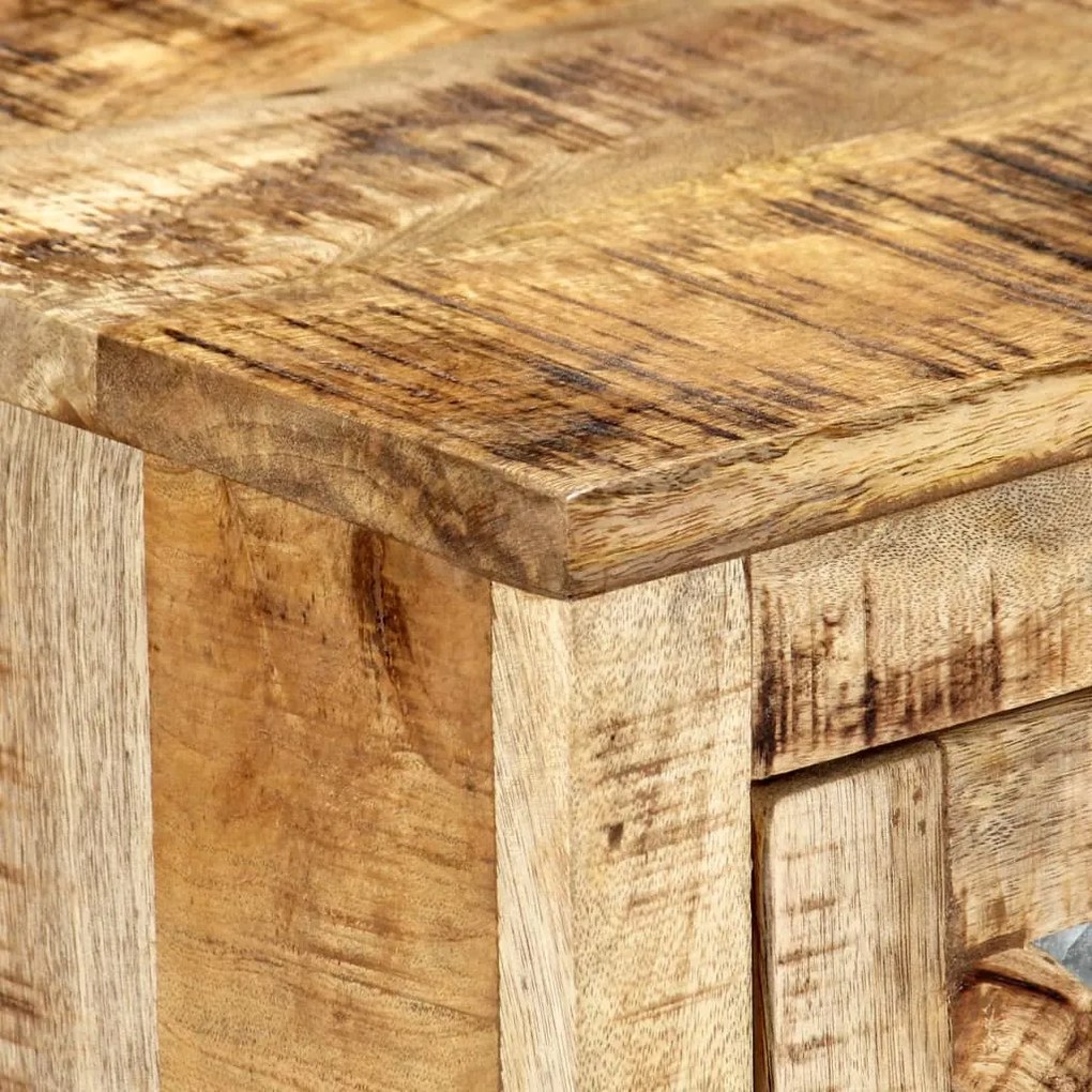 Noční stolek Walker - masivní mangovníkové dřevo | 40x30x50 cm