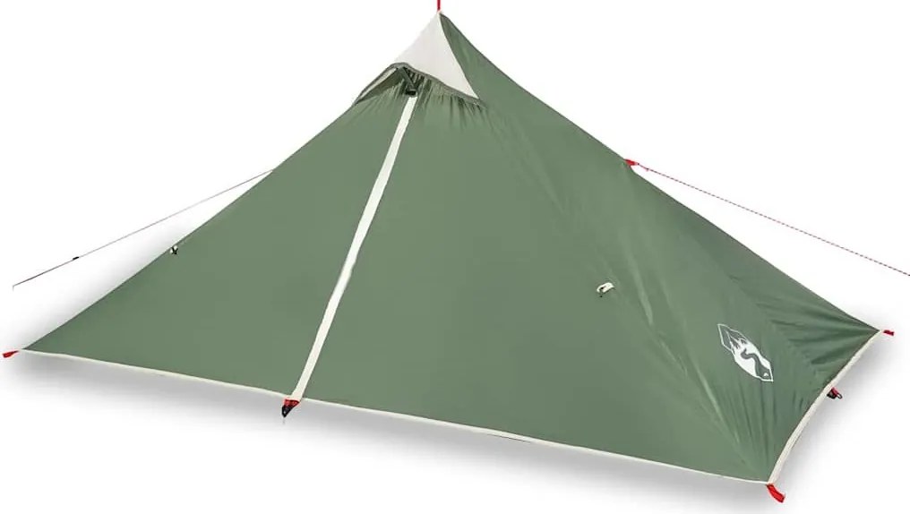 vidaXL Zavěšený stan tipi pro 1 osobu nepromokavý [94383] Barva: Zelená