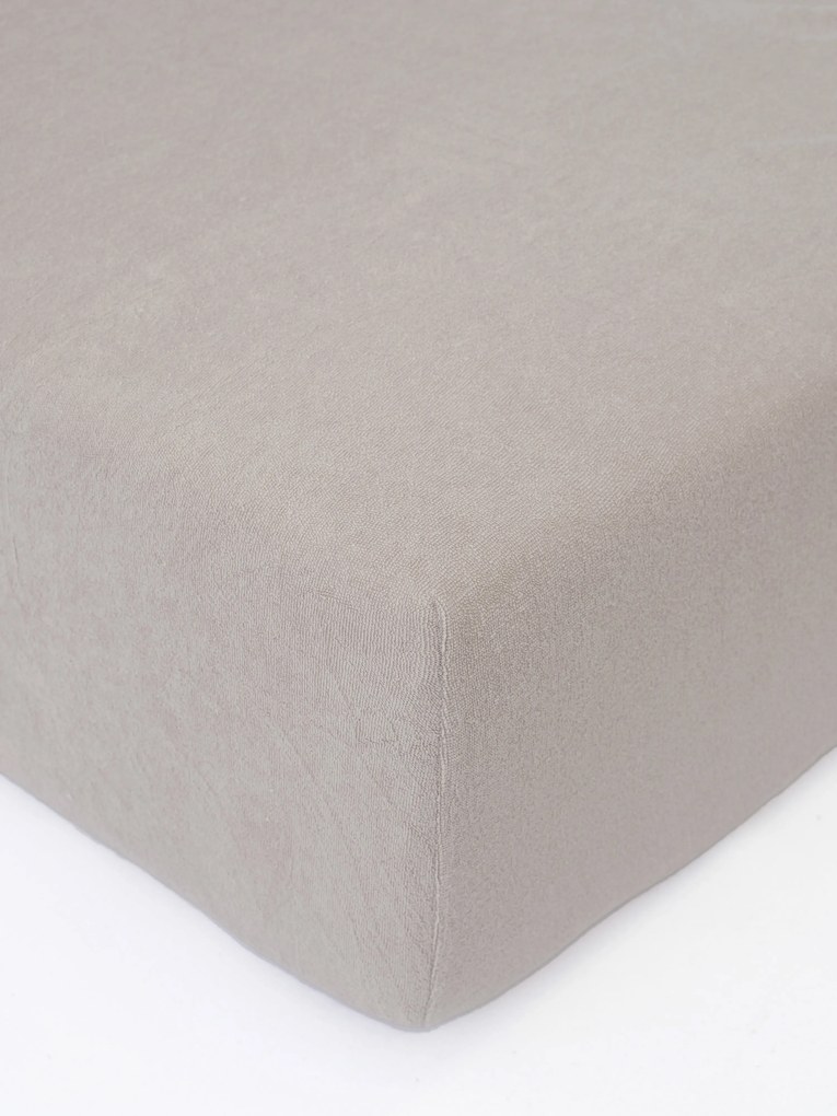 MK Lůžkoviny Froté prostěradlo 160 × 200 cm - cappuccino