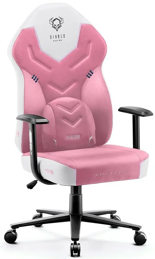 Dětské Herní Židle Diablo X-Gamer 2.0 Pink Marshmallow