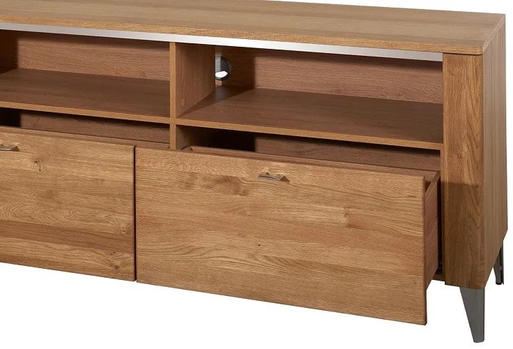 TV stolek Latina 25 z masivu 155 cm dub medový