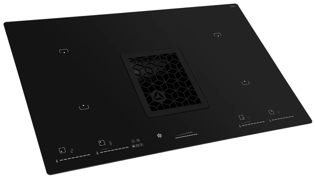 Ciarko Design Indukční deska s integrovaným odsavačem WIZARD Black CDB8001CC