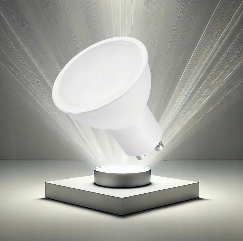 BERGE Sada 6 LED žárovek GU10 10W 850lm - neutrální bílá