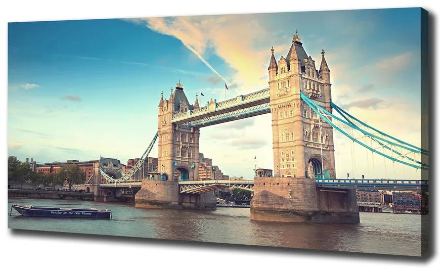 Wallmuralia Foto obraz na plátně Tower bridge Londýn 140x70 cm