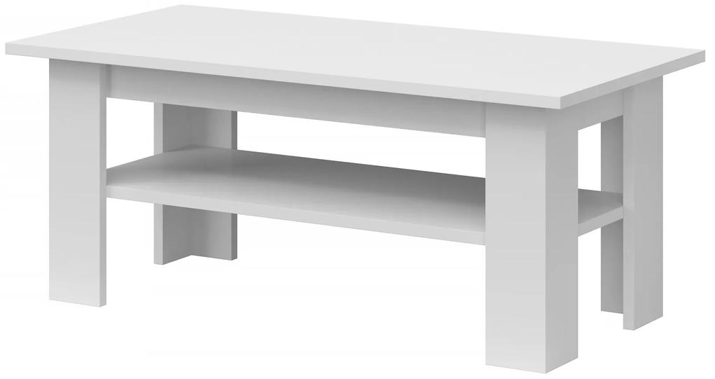Konferenční stolek Yuko (bílá lesklá). 1053397