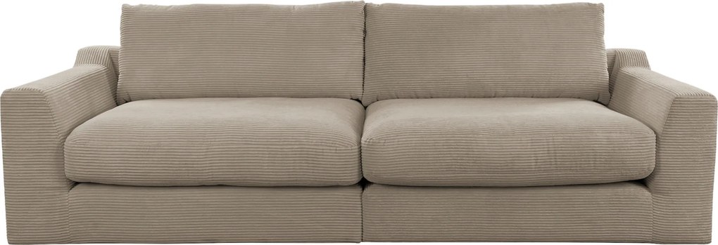 XXXLutz POHOVKA BIG SOFA, textil, šedohnědá Sit & More - Pohovky - 000144003405