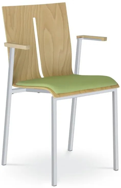 LD SEATING Konferenční židle TWIST 251-N2, kostra hliník