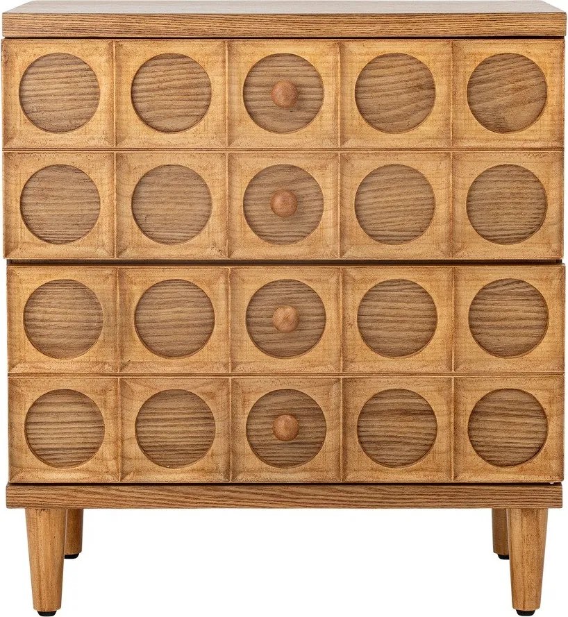 Komoda v dekoru jedle v přírodní barvě 56x61x35 cm Vester – Bloomingville