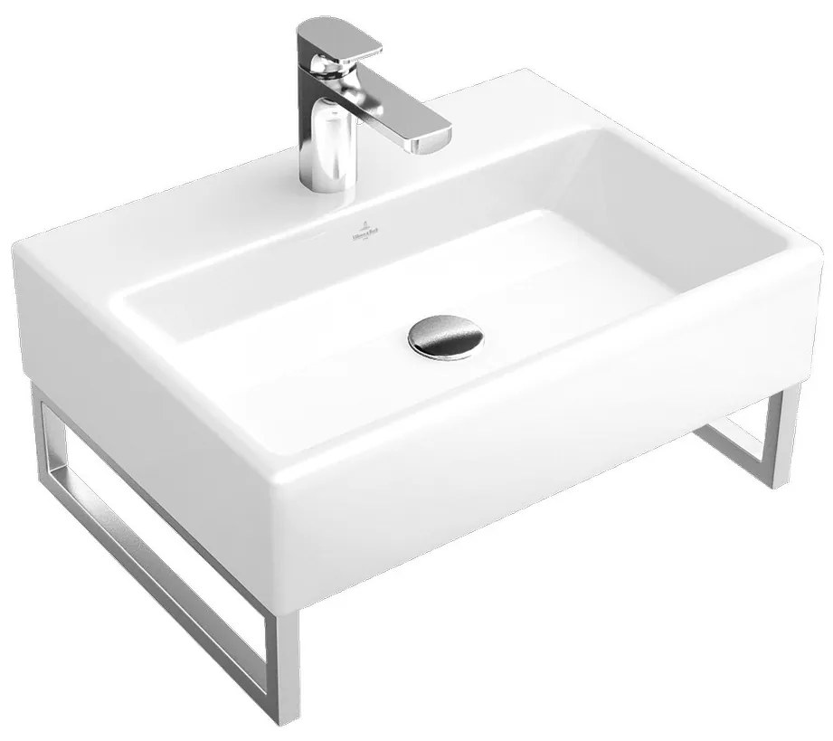 Villeroy & Boch Villeroy Boch MEMENTO: umyvadlo 600x420mm pro 1-otvorovou baterii, bílá Alpin, 51336001