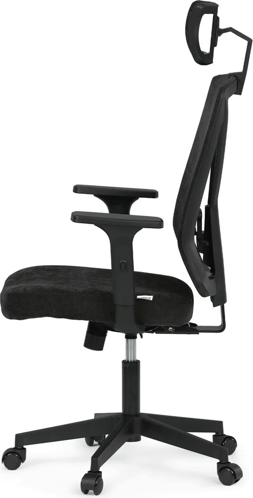 Ergonomická kancelářská židle ARLO - černá látka