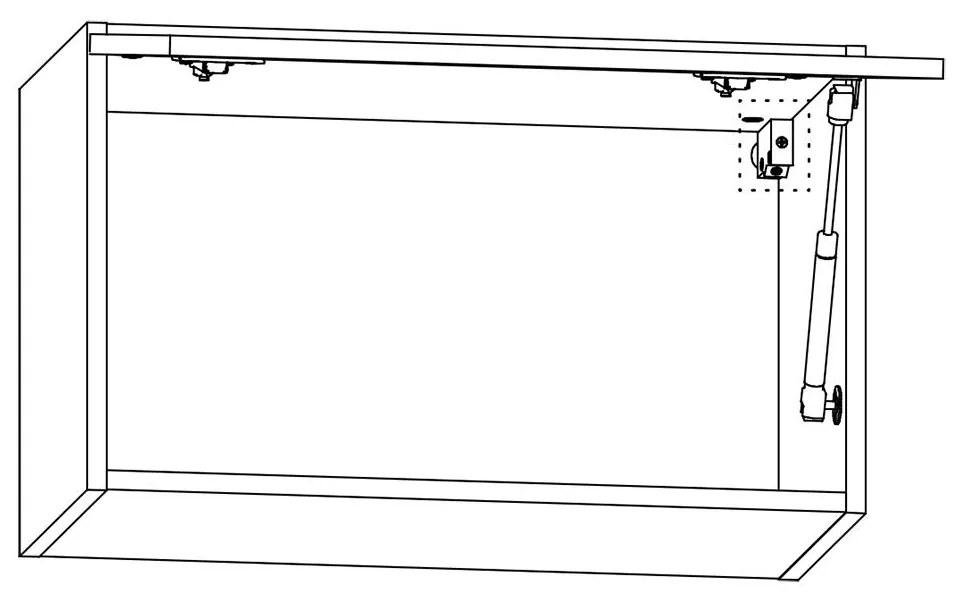 Kuchyňská linka LANGEN ap | 330x210 cm | PUSH OPEN | artisan