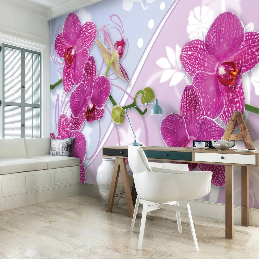 Fototapeta - Orchidej (152,5x104 cm)