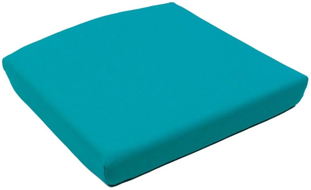 OnaDnes -20% Nardi Tyrkysově modrý látkový podsedák Net Relax 57 x 52,5 cm