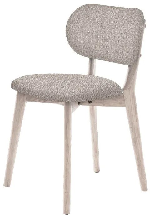 Designová jídelní židle Jaramillo bílý dub
