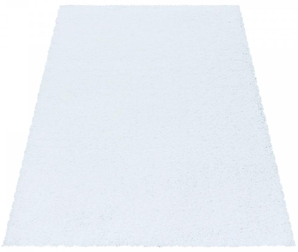 Ayyildiz koberce Kusový koberec Sydney Shaggy 3000 white - 120x170 cm