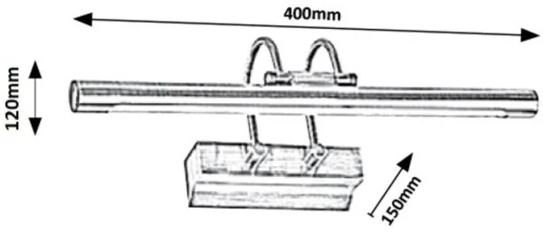 Rabalux 1496 - LED Obrazové svítidlo LUDOVIC LED/9W/230V 810 lm