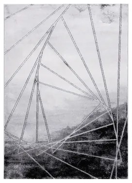 Koberec SPAZZIO STŘÍBRNÝ 200 x 300 cm