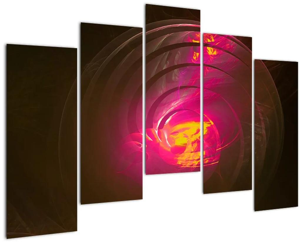 Obraz - abstrakce spirály (125x90 cm), 40 dalších rozměrů
