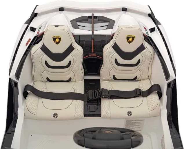 Elektrické autíčko Lamborghini SIAN bílé
