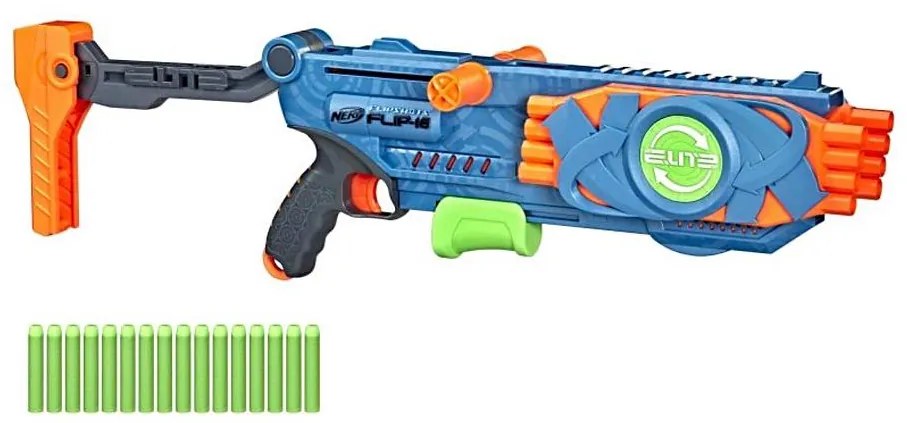 Nerf - Dětská pistole Elite 2.0 Flip-16 s příslušenstvím