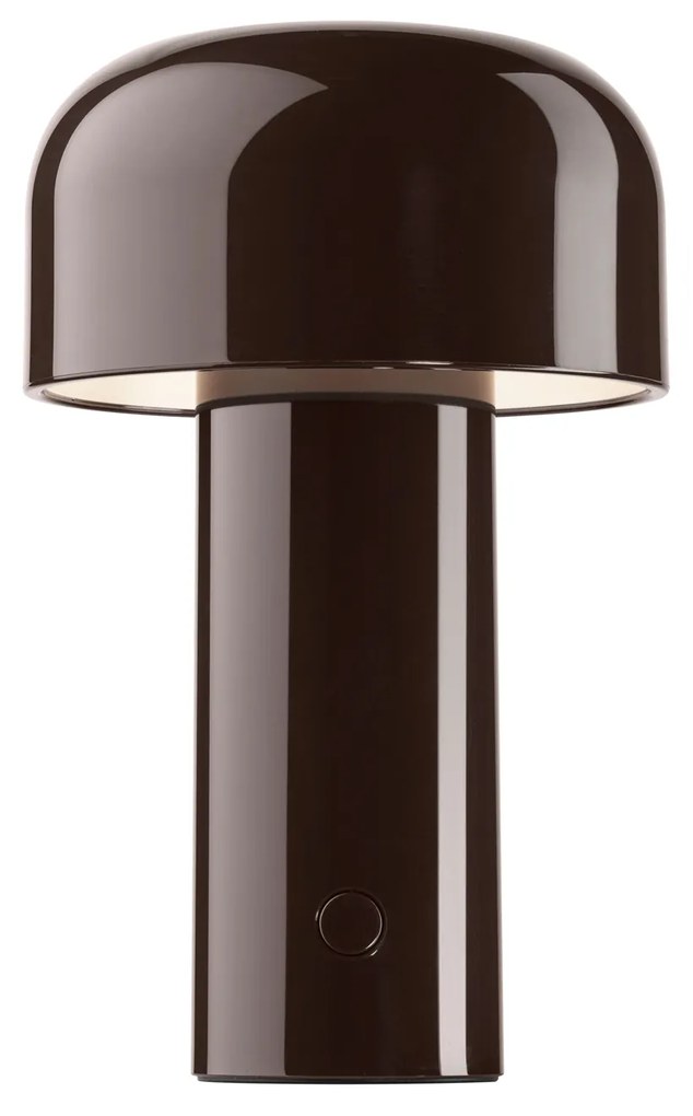 Flos F1060026 Bellhop Table, tmavě hnědá lampička na baterii, 2,5W LED 2700K stmívatelná, výška 21cm, IP20