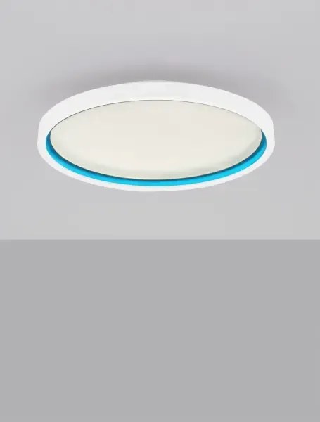 Moderní stropní svítidlo Chet RGB 39 s dálkovým ovládáním
