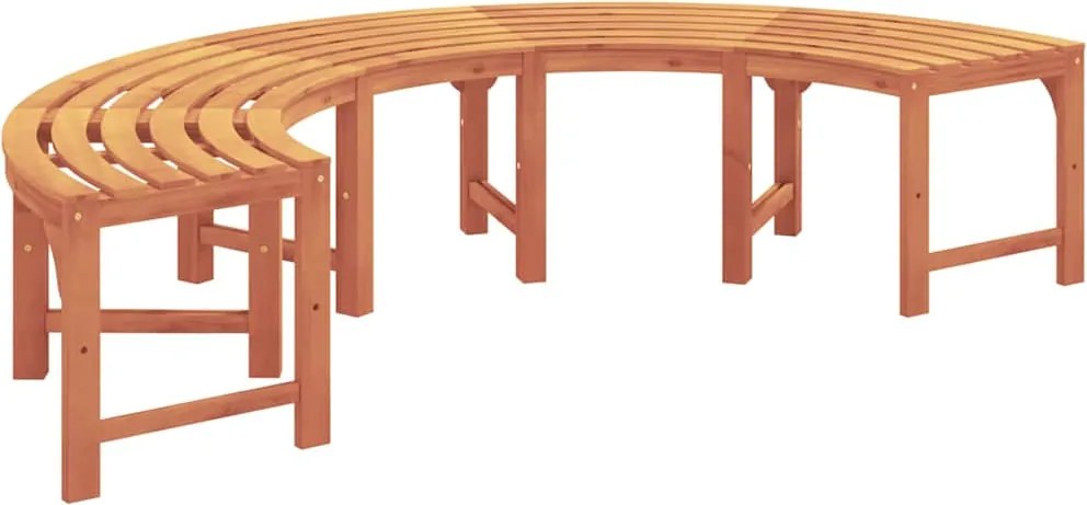 Stromová lavička 8 -Seater 2 ks 160 x 80 x 45cm Přírodní 3324836
