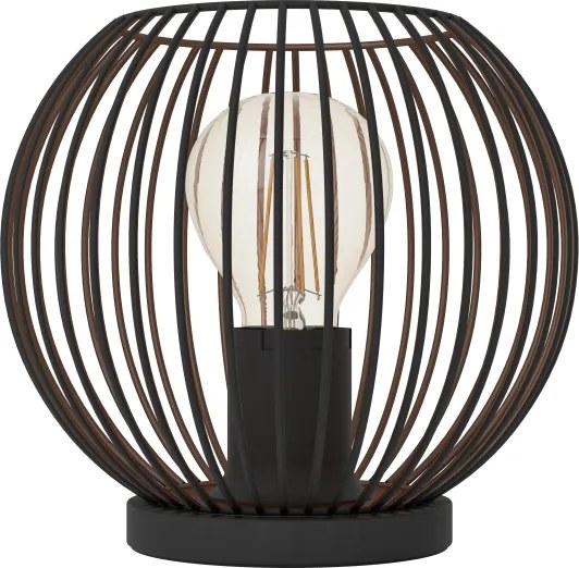 Eglo 901872 - Stolní lampa ALMANZORA 1xE27/60W/230V černá