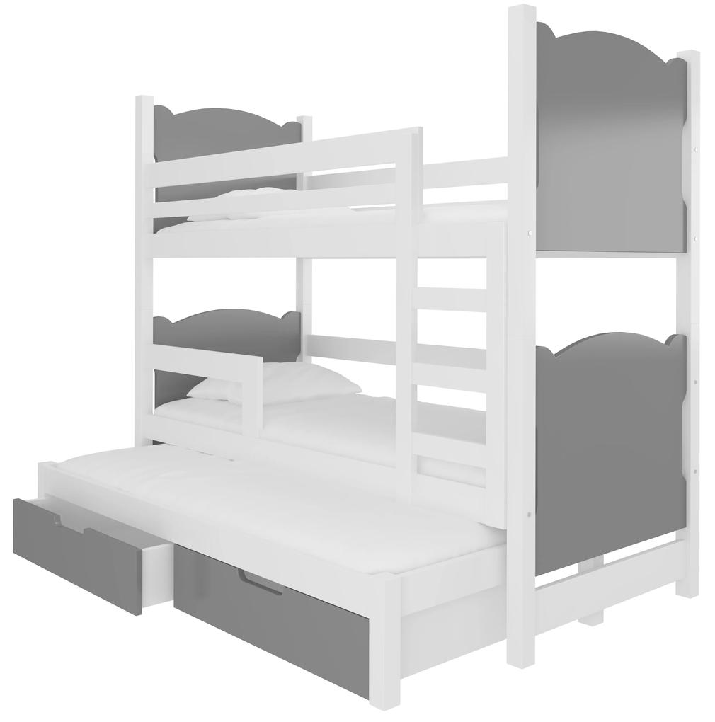 Patrová dětská postel 180x75 cm. 1052130