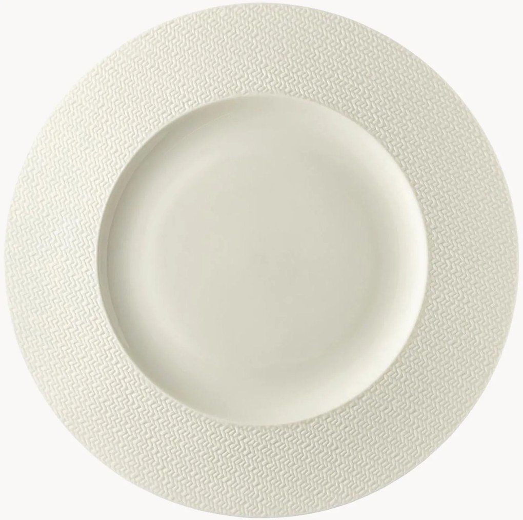 Sada porcelánových mělkých talířů Kumi, 6 dílů