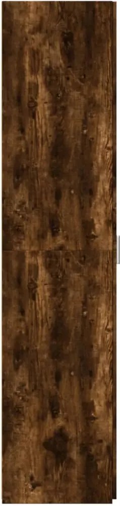 Skříň highboard kouřový dub 40 x 42,5 x 185 cm kompozitní dřevo 3281403
