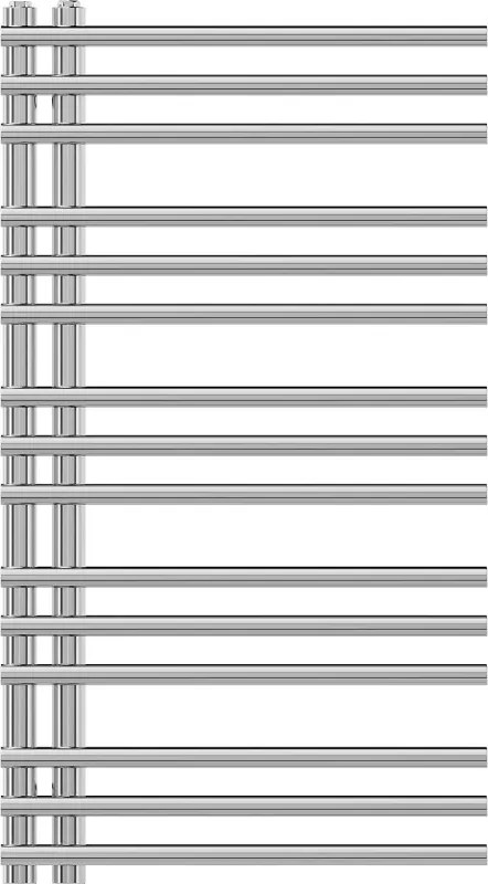 Mexen Neptun dekorativní koupelnový radiátor 900 x 500 mm, 291 W, chrom - W101-0900-500-00-01