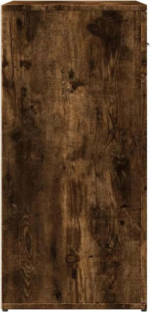 Příborníky 2 ks kouřový dub 79 x 38 x 80 cm kompozitní dřevo 3276620