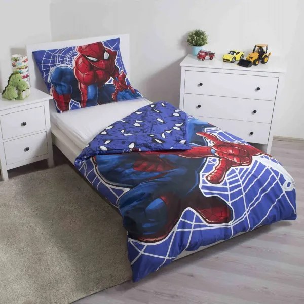 Jerry Fabrics Povlečení Spiderman svítící efekt 140x200, 70x90 cm