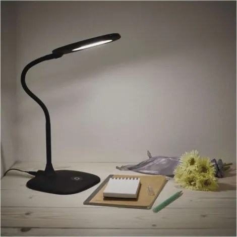 LED stolní lampa STELLA černá EMOS Z7602B